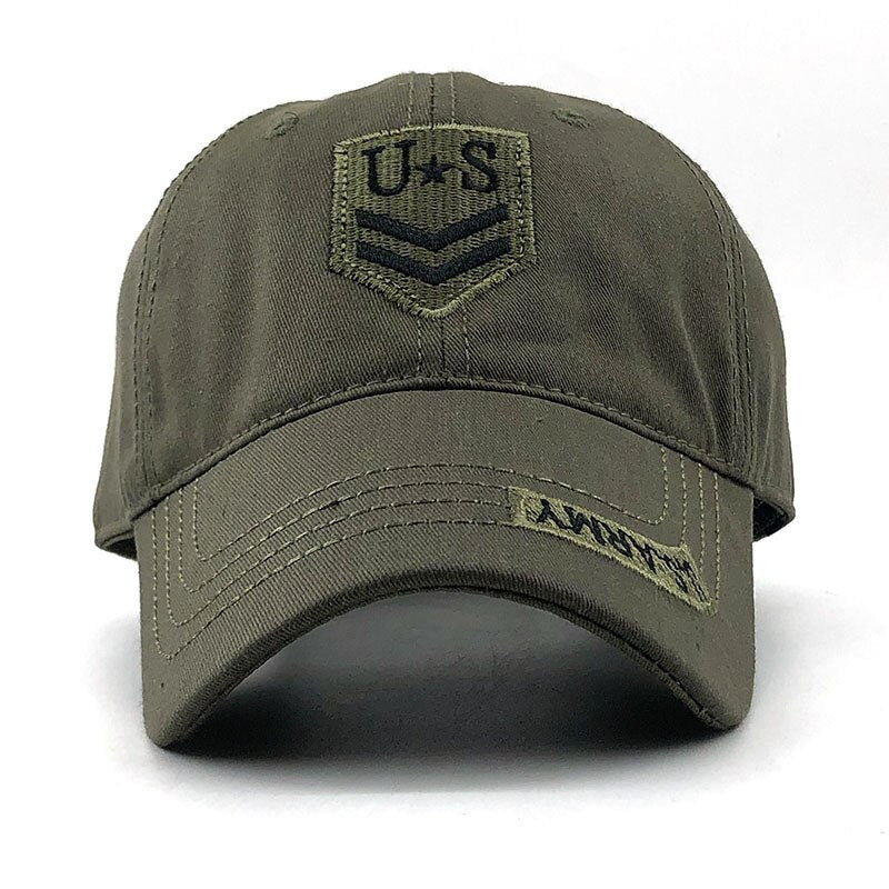 Tactical Baseball Cap US Army Embroidery 54-60cm Adjustable – Myobok